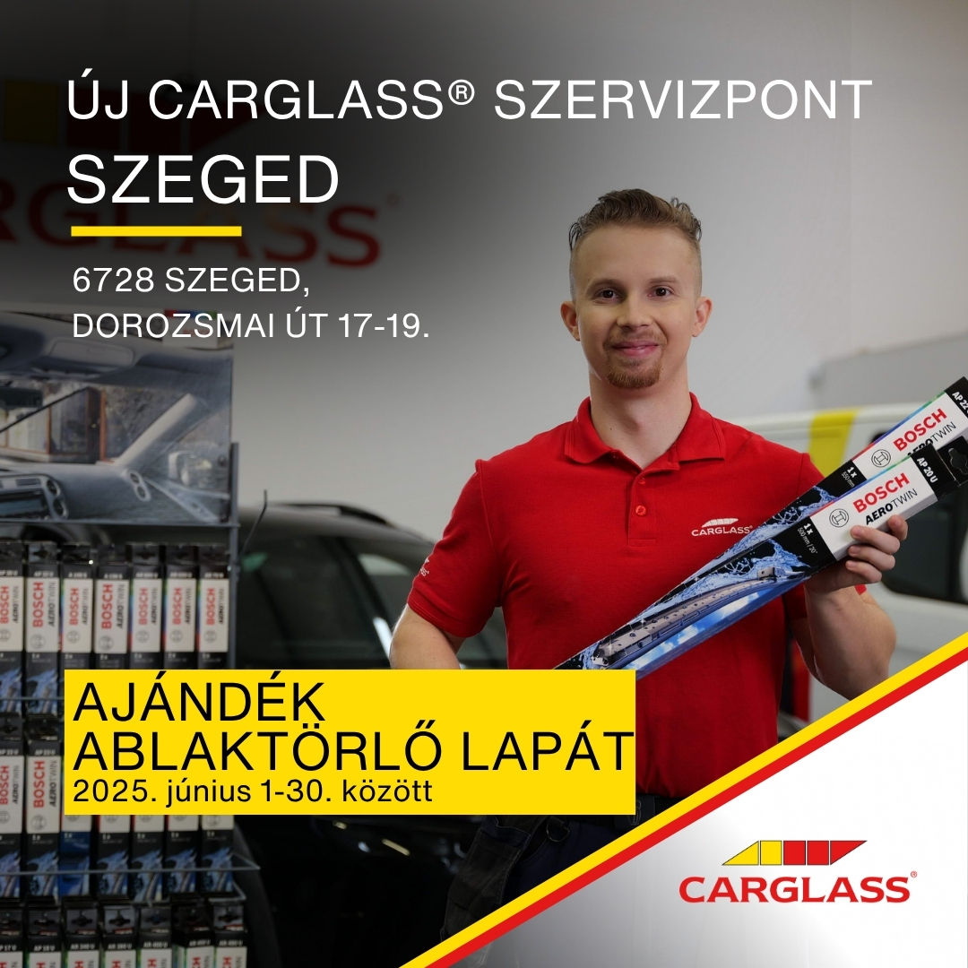 Bővül a Carglass® hálózata – két új helyszínnel várunk!